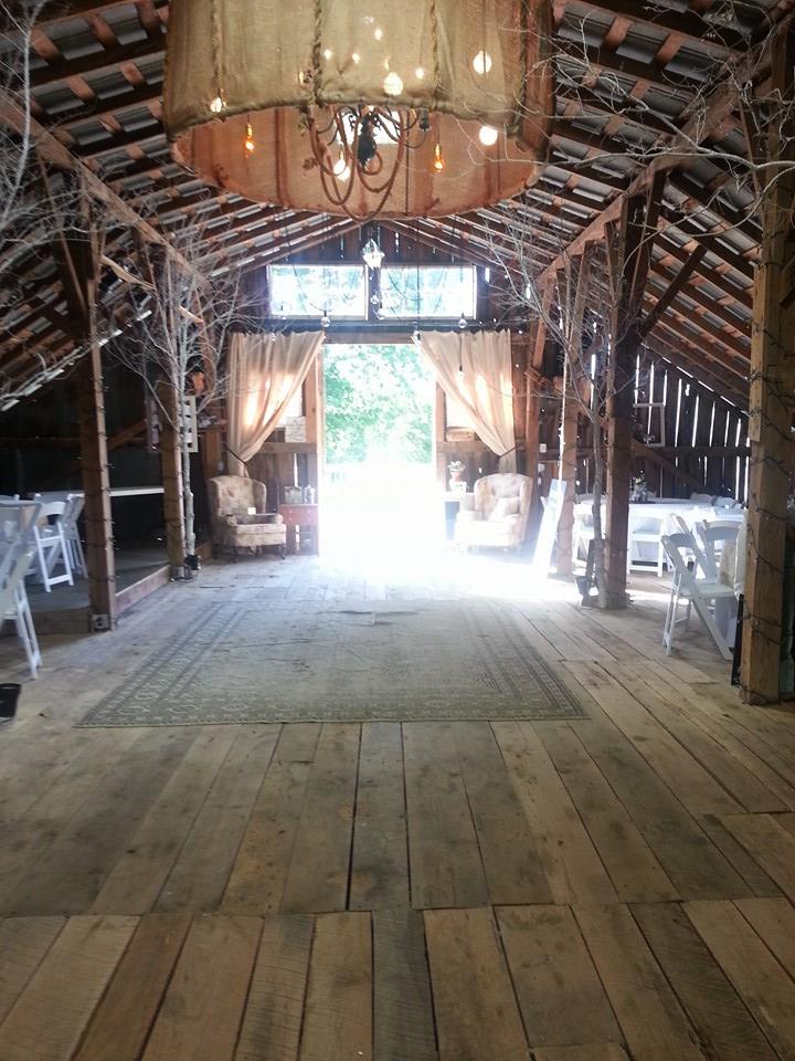 Inside Barn - Buck Ridge Farm